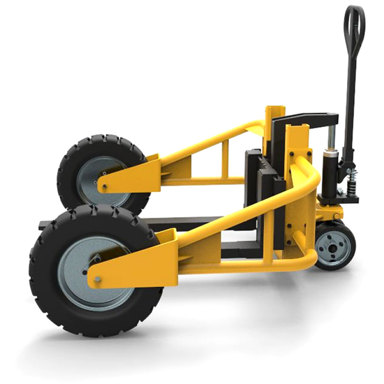 Rough All Terrain Pallet Jack : All Terrain Pallet Jack : All Terrain ...